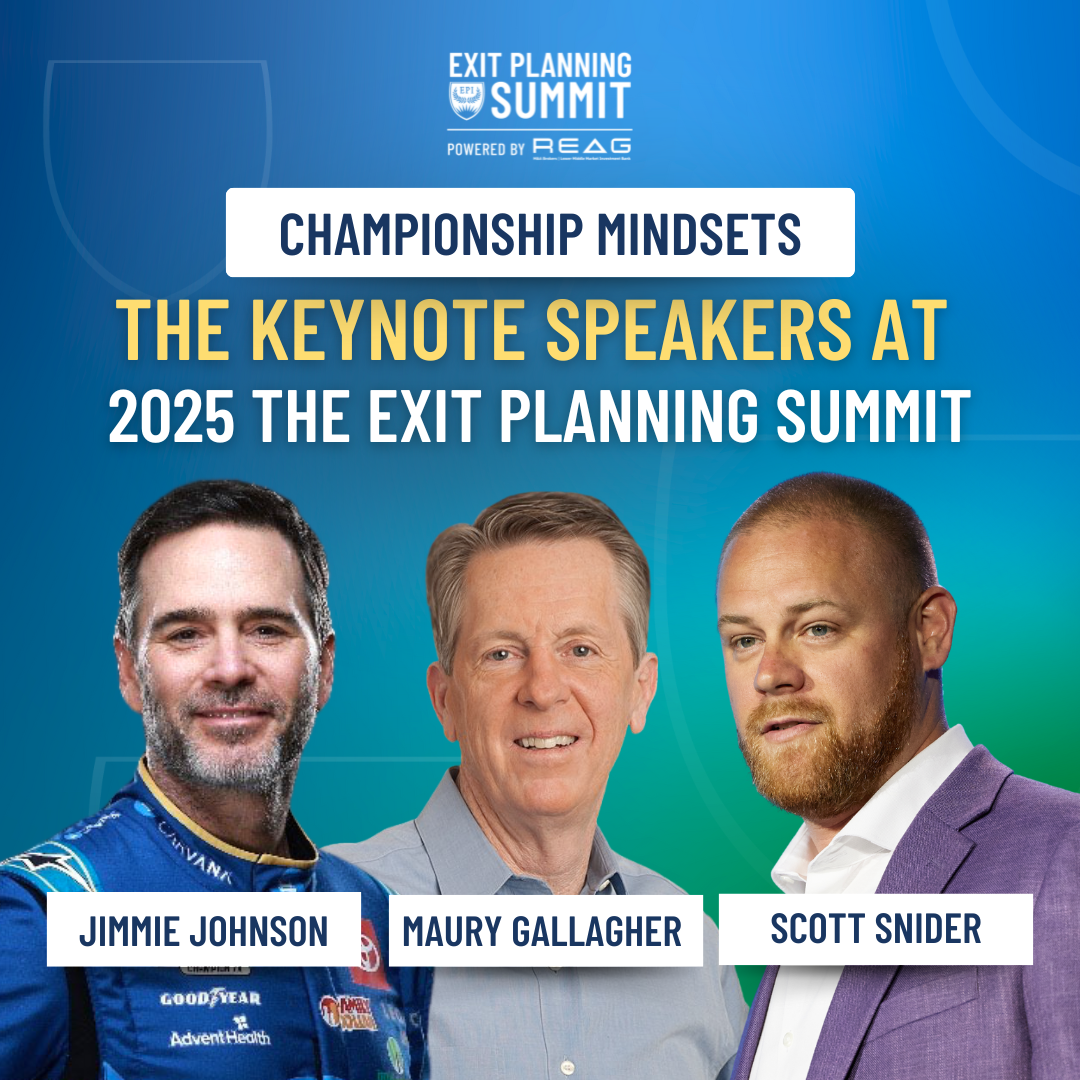 Championship Mindsets: Jimmie Johnson and Maury Gallagher to Keynote the Exit Planning Summit